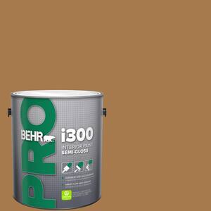 BEHR PRO 5 gal. #HDC-CL-18A Butter Caramel Low Luster Exterior Paint ...