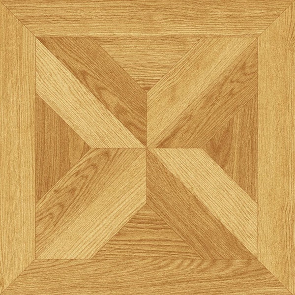 12 x 120inch Wood Grain Vinyl Peel and Stick Backsplash (10-Pack/Roll ...