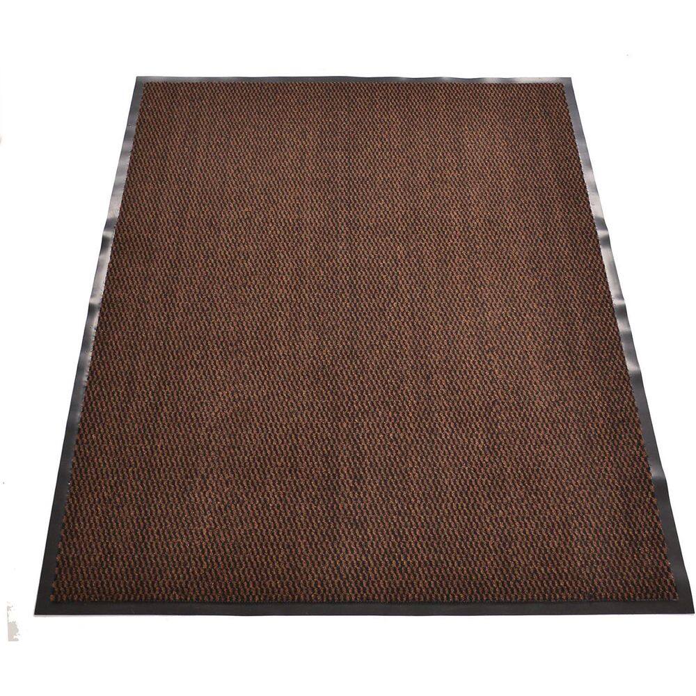 RugStylesOnline PVC Backing 3 ft. W x 4 ft. Brown-Black Garage Flooring PVC-BR-BL-3X4 - The Home ...