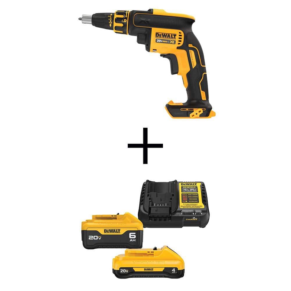Reviews for DEWALT 20V MAX XR Cordless Brushless Drywall Screw Gun with ...