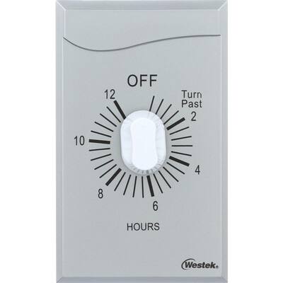 Westek Electric 60 Min In-Wall Countdown Timer - White TMDCD60
