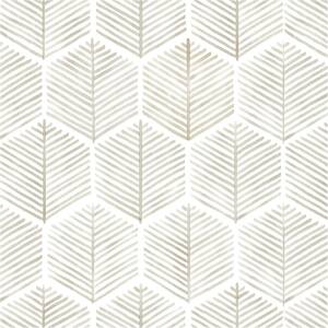 Beige Geometric Contact Paper Peel and Stick Wallpaper Roll (Set of 2 ...
