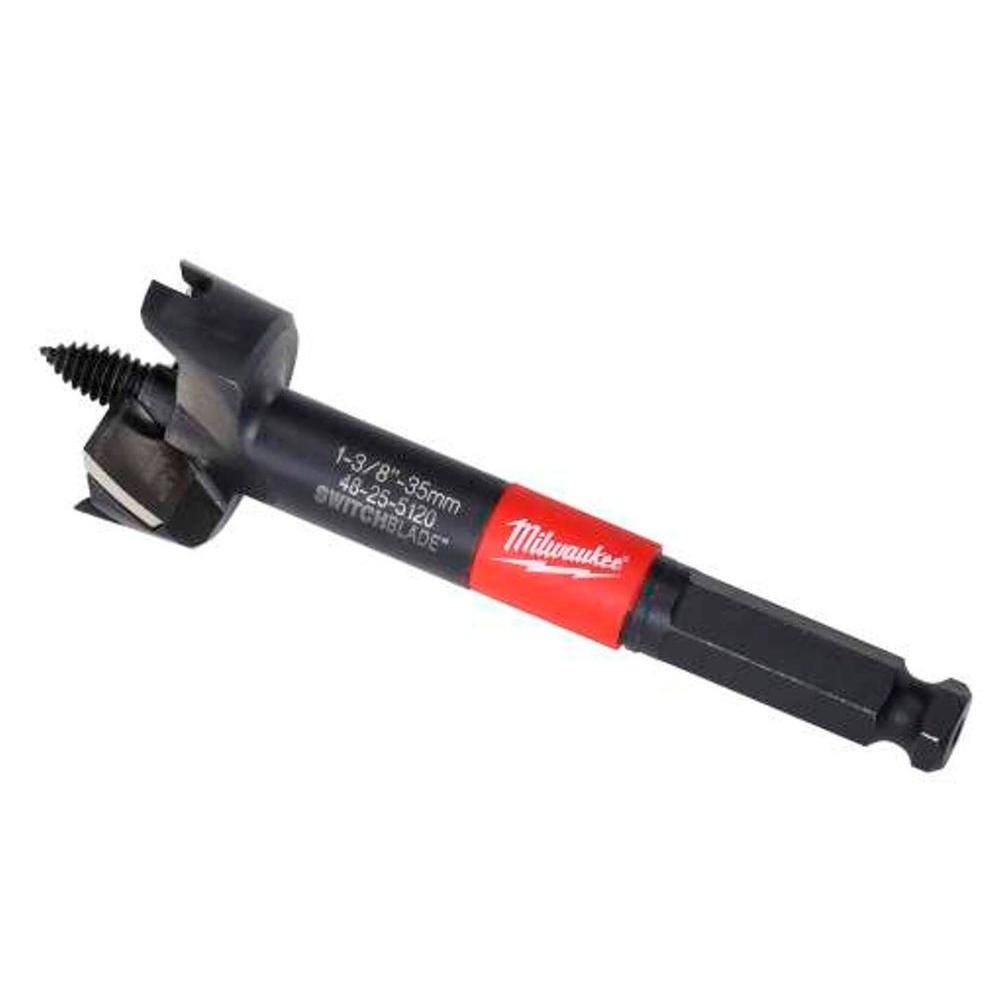Milwaukee 1-3/8 in. Switchblade Self Feed Bit 48-25-5120 - The Home Depot