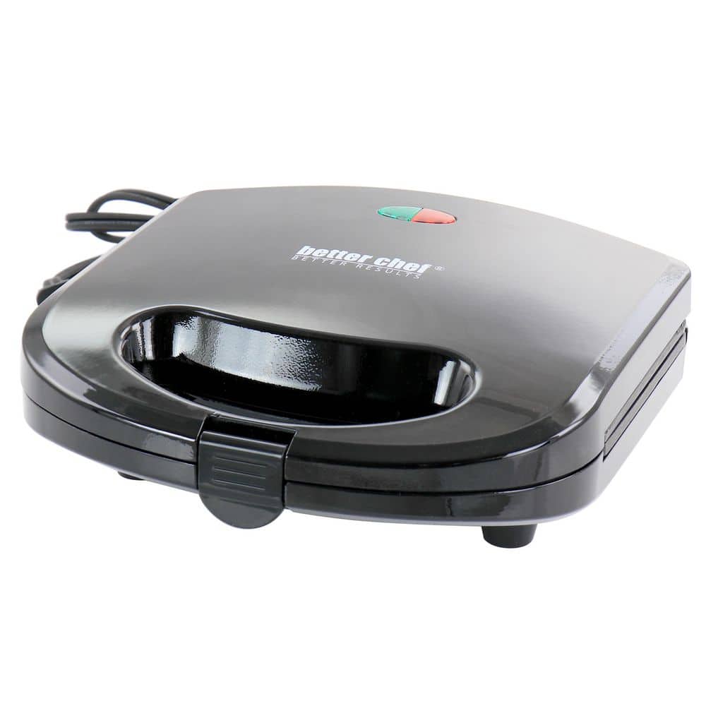 Better Chef Panini Press-Black with Stainless Steel 98689572M - The ...