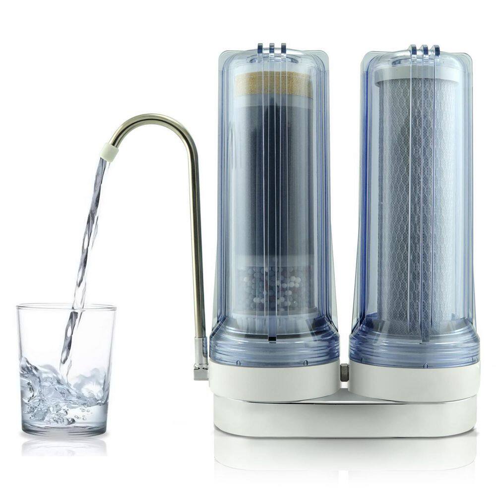 Matterhorn 10-Stage Dual Countertop Water Filter, Mineralized Ph Plus ...