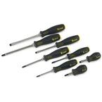 K Tool International Black Phillips and Slotted Screwdriver Set (8 ...