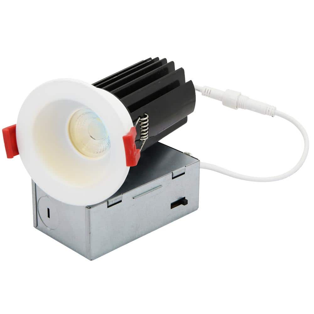 Sunlite 2 in. Selectable CCT New Construction Remodel 1 in. Lens 75 ...