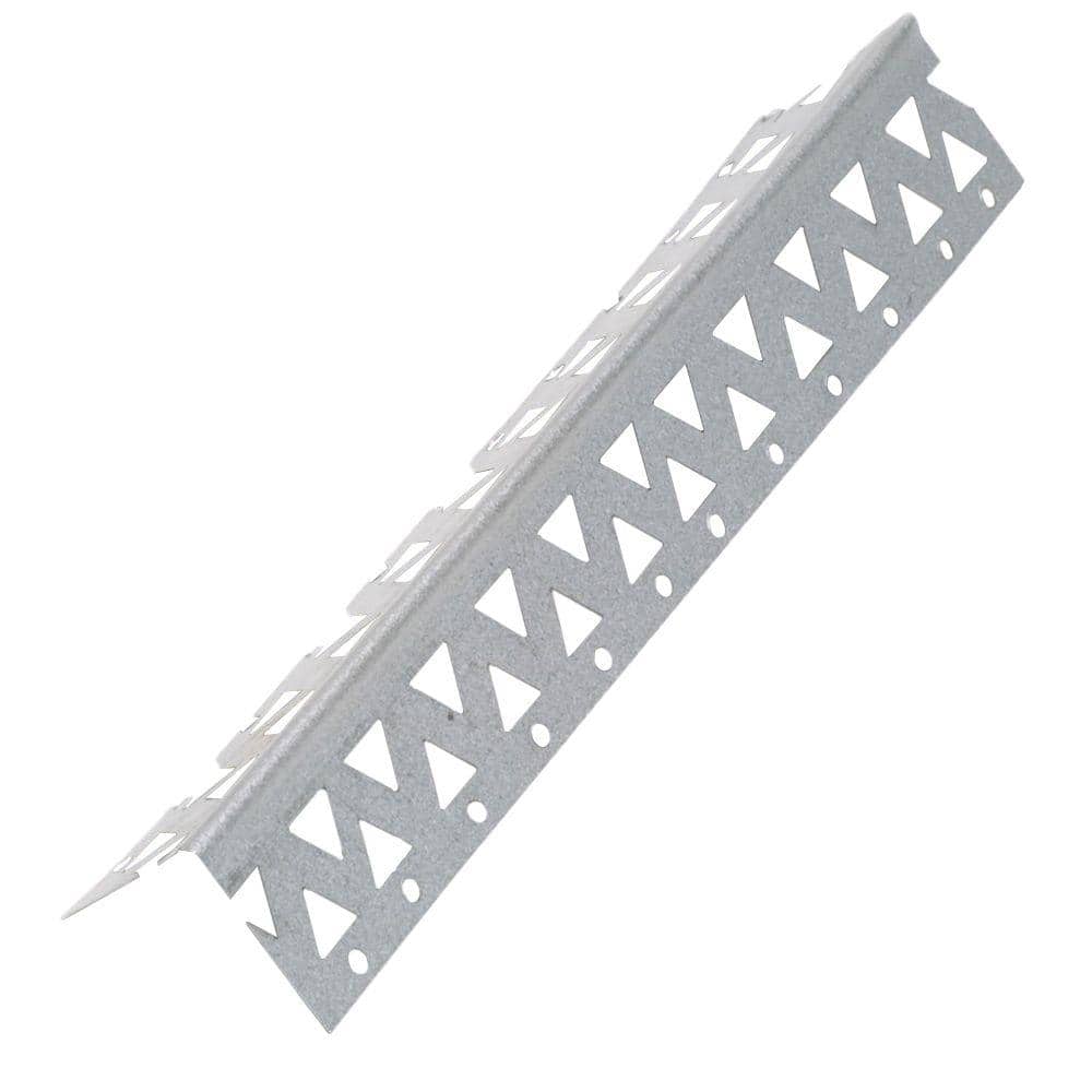 Phillips Manufacturing Company 1/2 in. x 8 ft. Kal Korner Metal Plaster ...