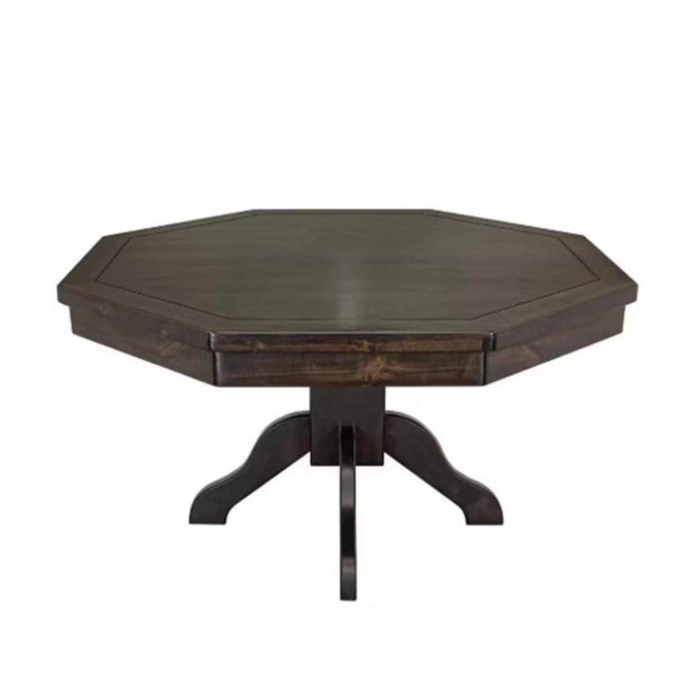 VEIKOUS 62 in. Station Poker Table with Removable Panel for 6-Players ...