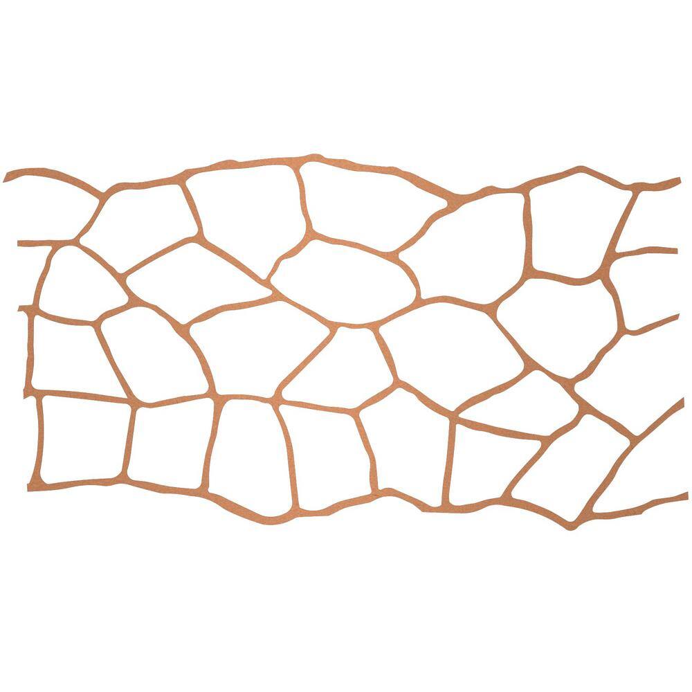 Bon Tool 365 ft. x 33 in. Flagstone Decorative Concrete Paper Stencil ...