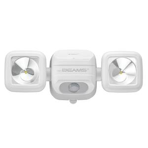 Mr Beams NetBright Networked Outdoor 500 Lumen Battery Powered Motion Activated Integrated LED ...