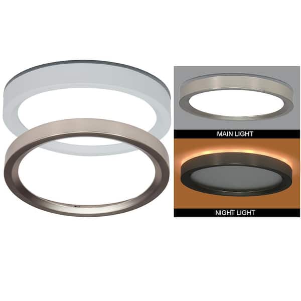 Reviews for Commercial Electric 7.5 in. 2700K-5000K White and Brushed ...