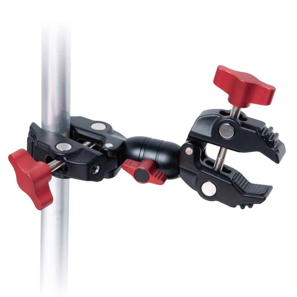‎POWERTEC Double Super Clamp Camera Mount with two 1/4 in.-20 Mounting ...