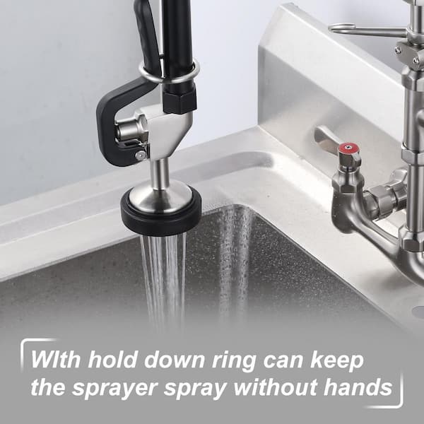 ARCORA 1.42 GPM Pre Rinse Sprayer Commercial Sink Sprayer Replacement ...