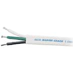 Ancor Wire Triplex Cable, 8/3 AWG Flat - 100Ft 130910