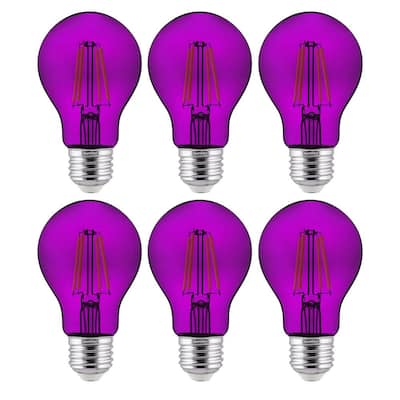 Purple - LED Light Bulbs - Light Bulbs - The Home Depot