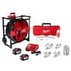 Milwaukee M18 18V Lithium-Ion Cordless High Speed Drain Cleaner w/5/16 ...