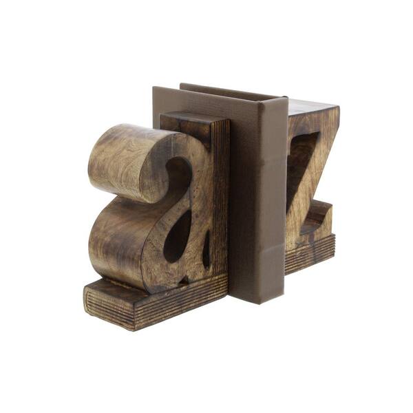 Letter A Z Bookends