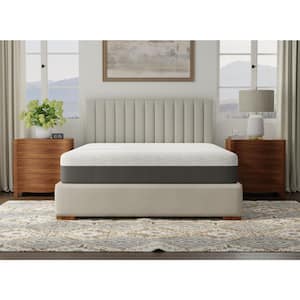 OMNE SLEEP Omne Fria Queen Firm Gel Memory Foam 8 in. Mattress with ...