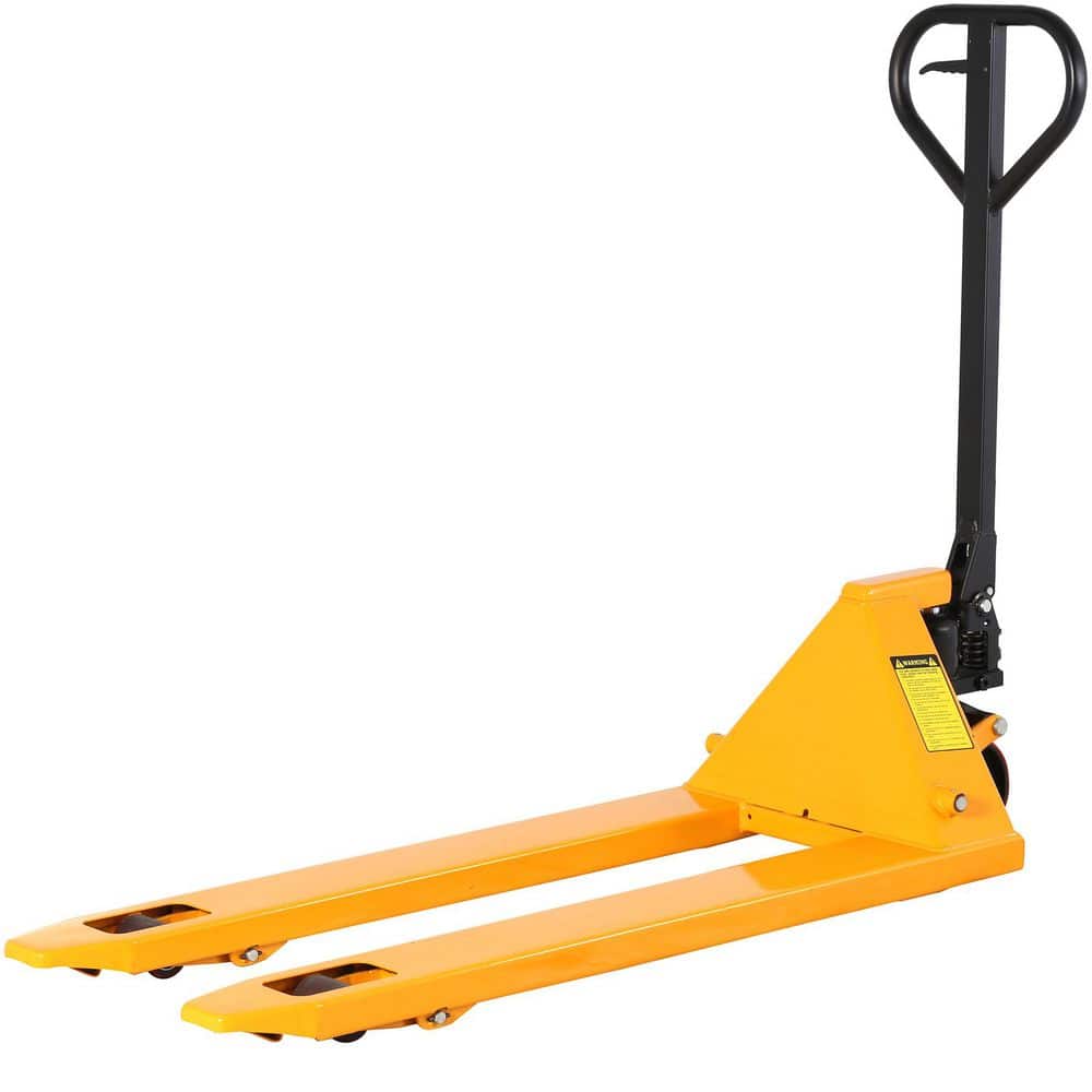 TORY CARRIER Hand Pallet Truck 4400 lbs. Max Load Cap. Manual Pallet ...