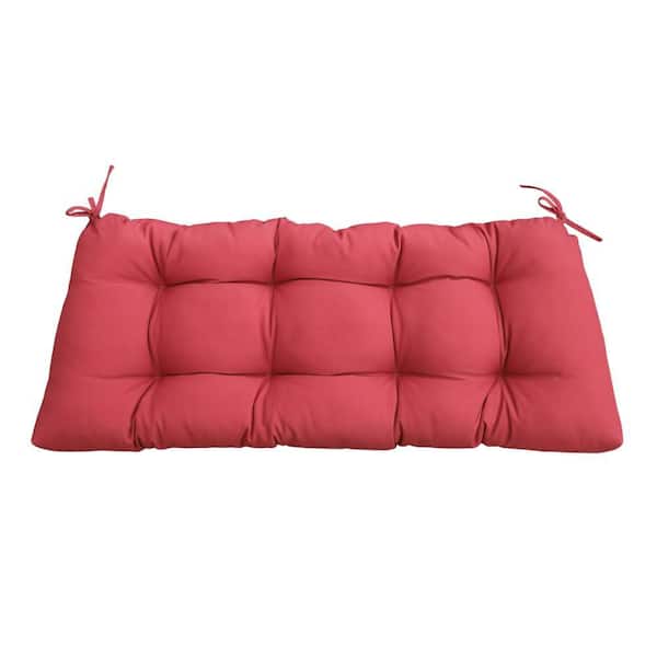 CASTNOO Rectangular Outdoor Glider Cushion, Outdoor Bench Cushions in ...