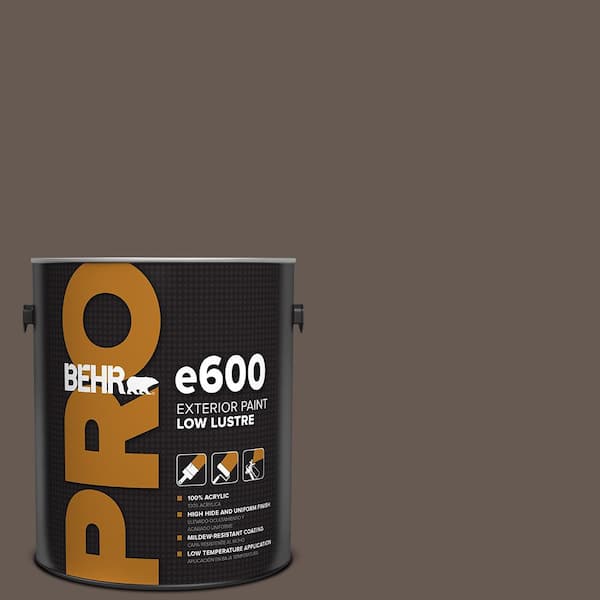 BEHR PRO 1 gal. #N200-7 Underground Low Luster Exterior Paint PR62301 ...