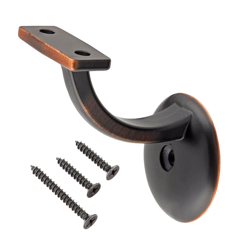 Everbilt Oil-Rubbed Bronze Decorative Handrail Bracket 33705 - The Home ...