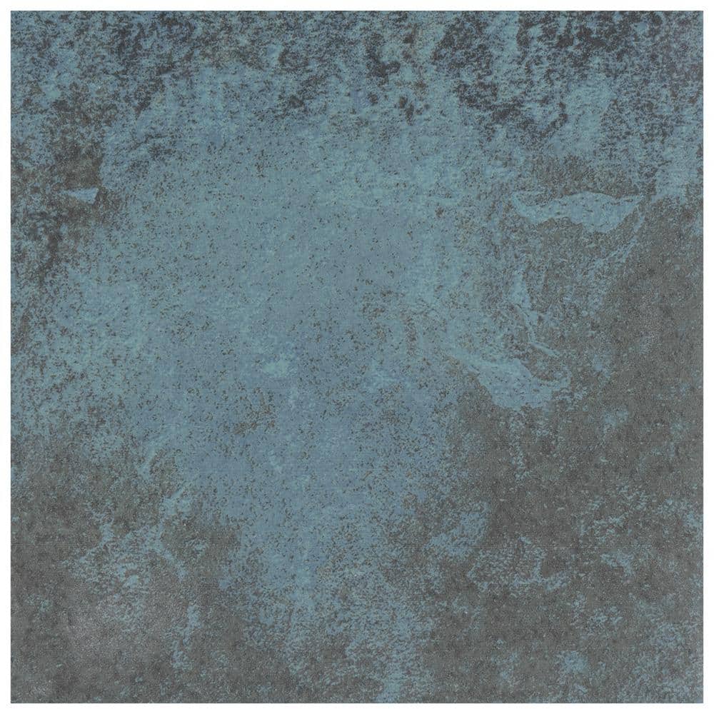 Merola Tile BioTech Ocean Green River Matte 6 in. x 6 in. Porcelain ...