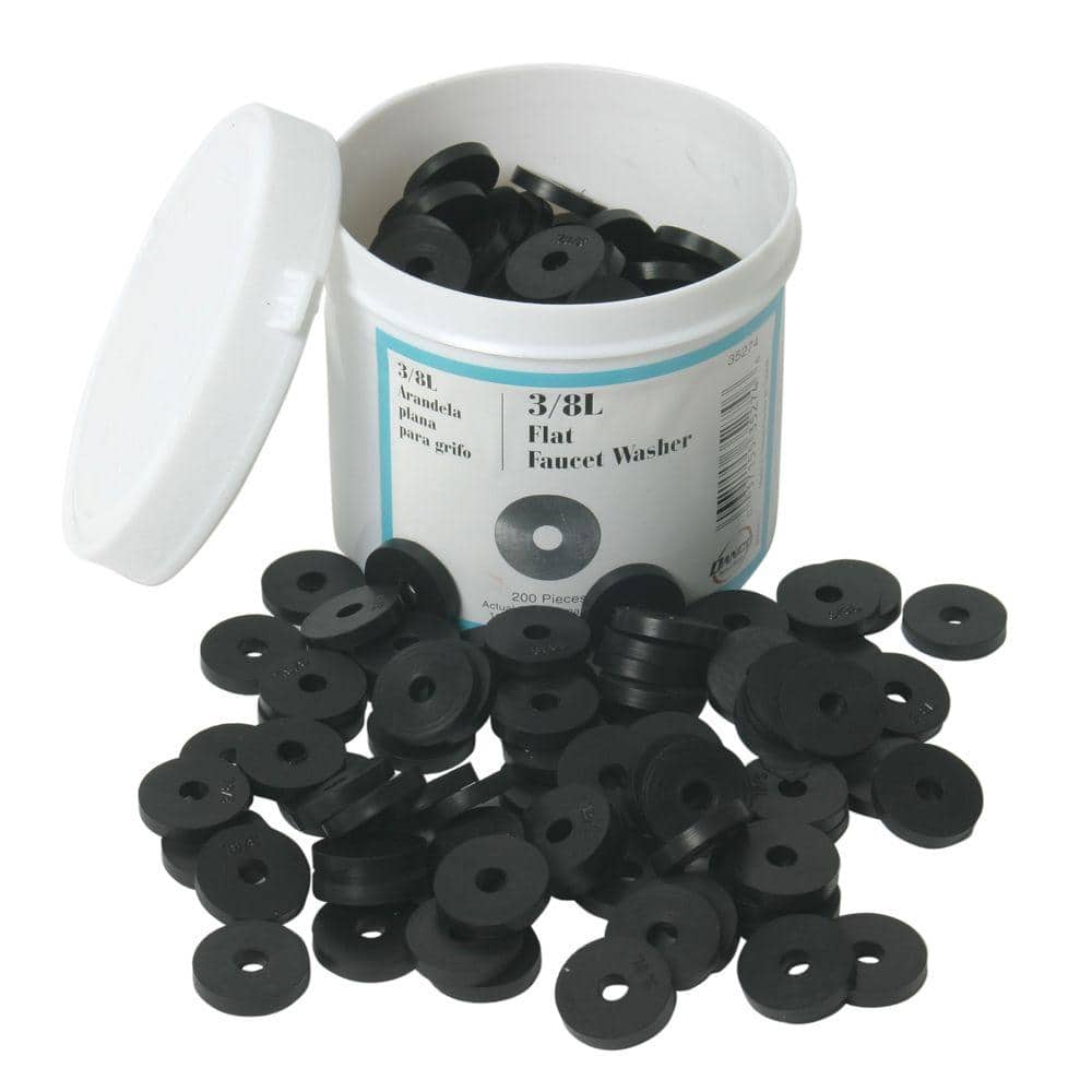 DANCO 11/16 in. Flat Faucet Washers (Jar of 200) 35274 - The Home Depot