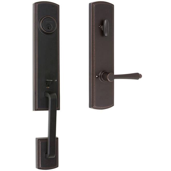 DELANEY HARDWARE Italian Collection Briona Single Cylinder Edged Bronze ...