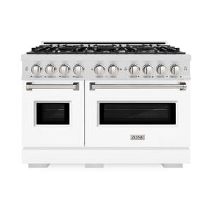 Thor Kitchen A-Series 7.6 cu. ft. 48 in. 8 Burners Freestanding Double ...