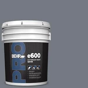BEHR PRO 1 gal. #N510-5 Liquid Mercury color Low Luster Exterior Paint ...