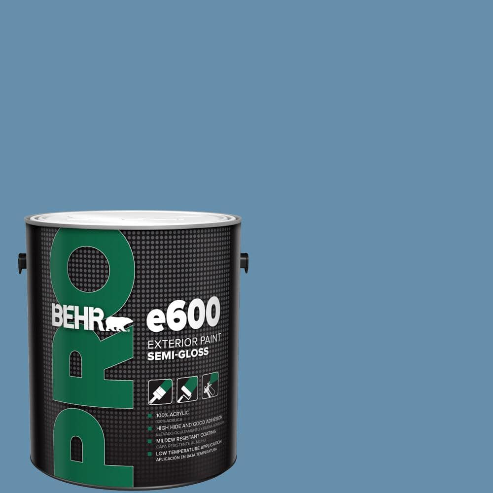 BEHR PRO 1 gal. #S500-5 Treasure Map Semi-Gloss Exterior Paint PR67301 ...