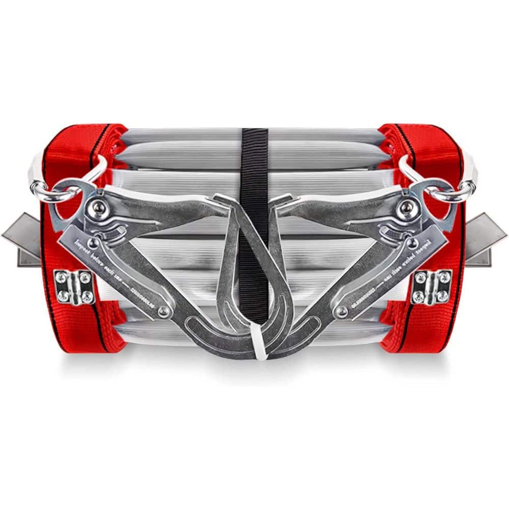 Vrbgify Fire Escape Ladder for Collapsible 3-Story with Widen Feet ...