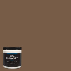 BEHR ULTRA 1 gal. #N250-7 Mission Brown Flat Exterior Paint & Primer ...