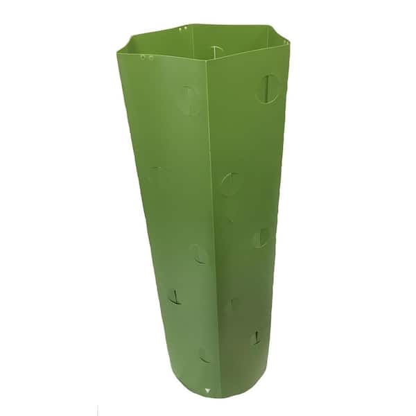 Genesis Green Coroplast Vertical Plant Tower-GEN-PT-GN - The Home Depot