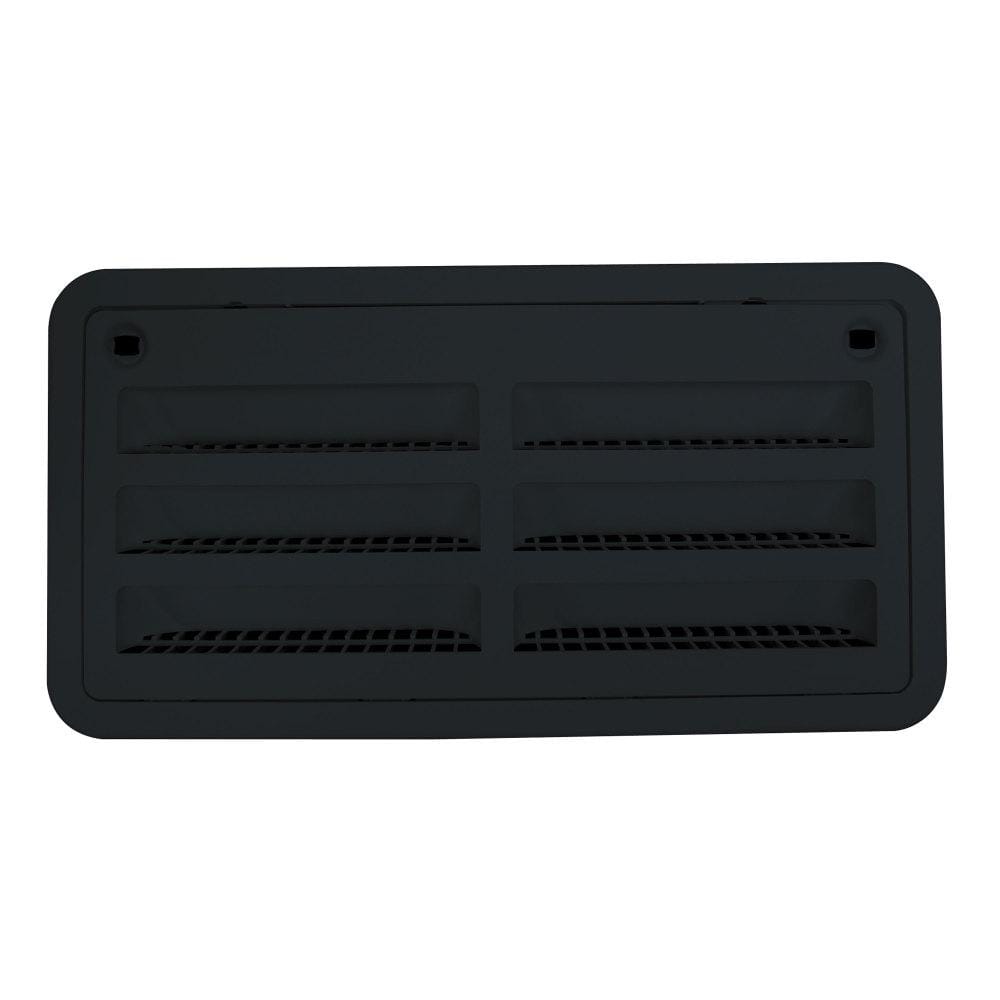 DOMETIC Refrigerator Upper/Lower Plastic Sidewall Vent - Black 3109492. ...