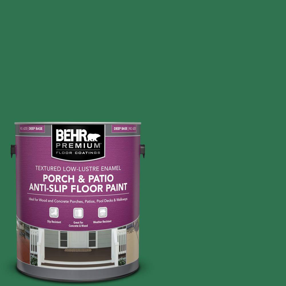 BEHR PREMIUM 1 gal. #P420-7 Crown Jewel Textured Low-Lustre Enamel ...