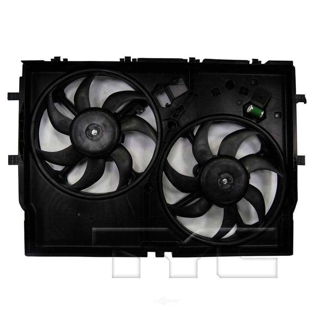 TYC Dual Radiator and Condenser Fan Assembly 623720 - The Home Depot