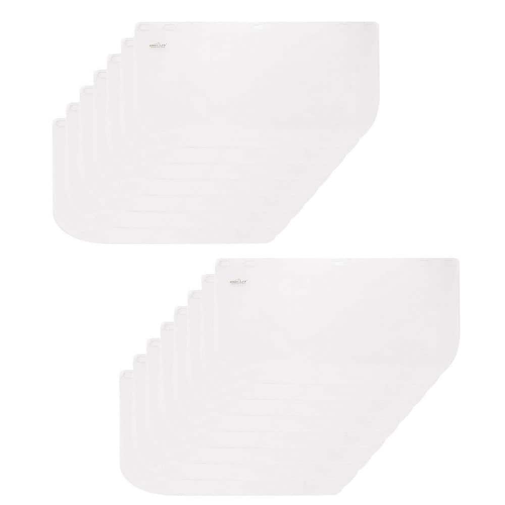 BISON LIFE 15-Pack Replacement Clear Face Shields BLSH-ES-RFS-5-3 - The ...