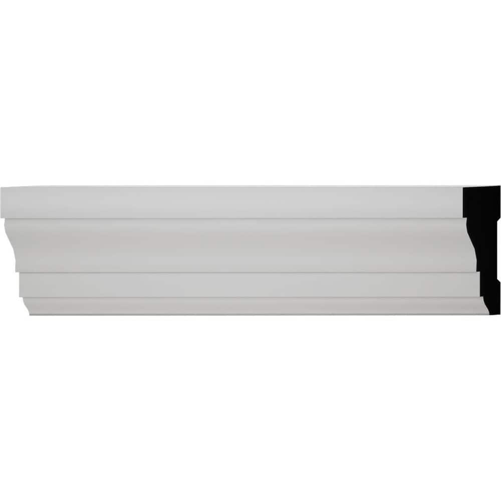 Royal Mouldings 6591 11/16 in. x 2-1/4 in. x 96 in. PVC Composite White ...