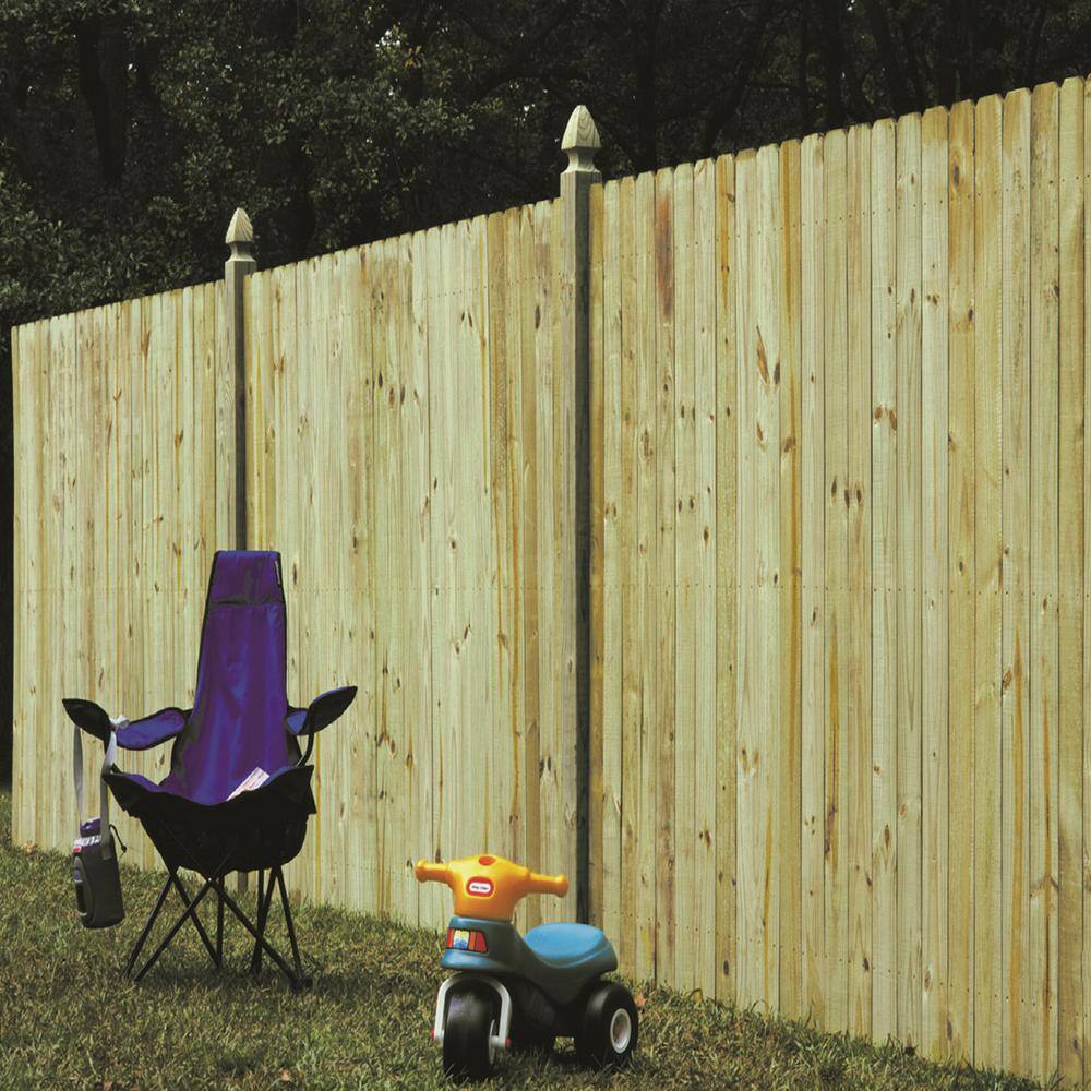 Pack of 12 Brazilian Pine Dog Ear Fence Pickets, 6 Nepal | Ubuy