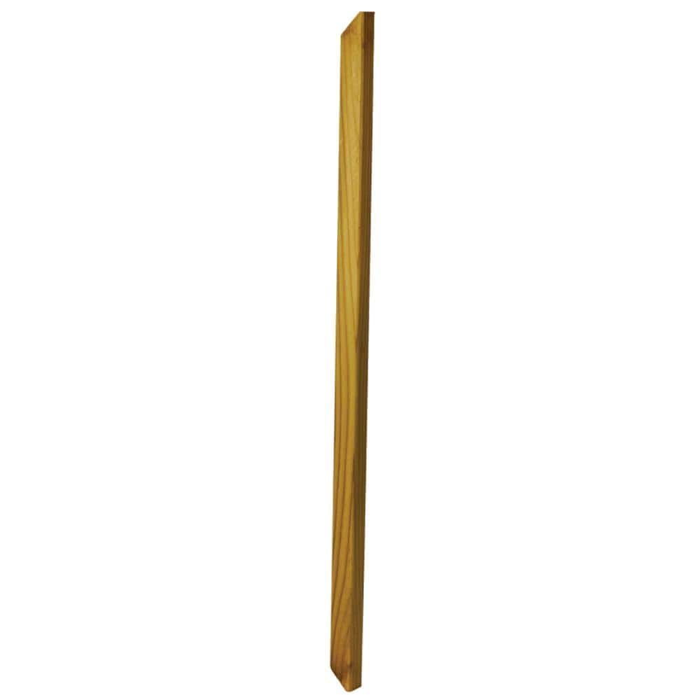 42 in. x 2 in. Pressure-Treated Southern Yellow Pine Beveled 2-End ...