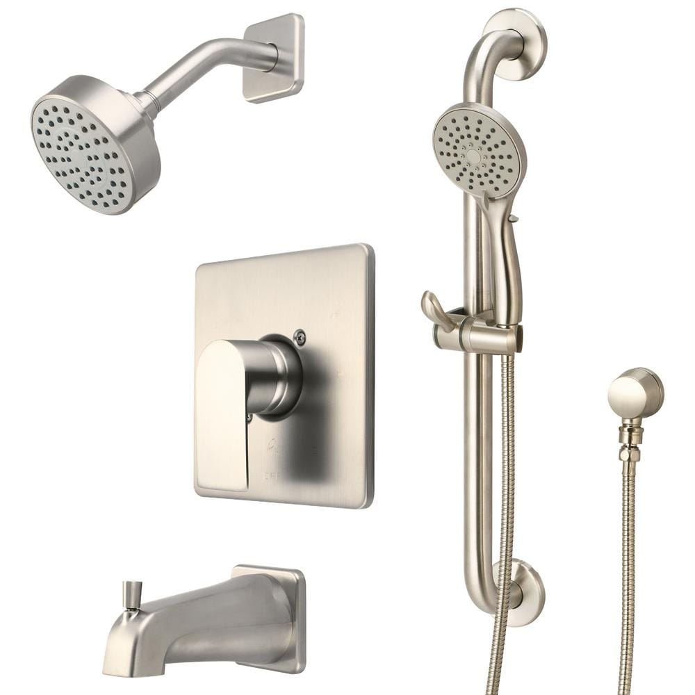 OLYMPIA Single-Handle 1-Spray Tub and Shower Faucet Trim Set with ...