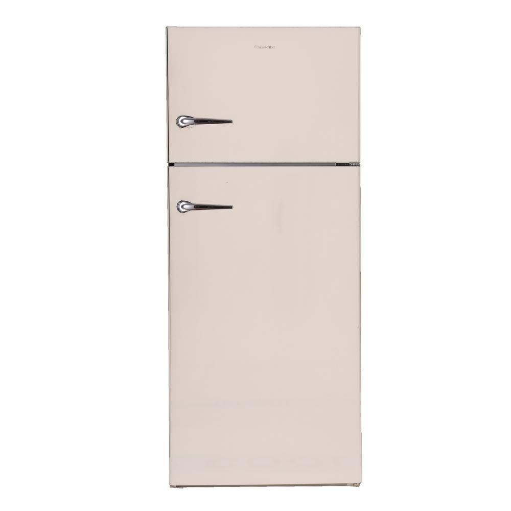 ConServ 30 in. 14 cu. ft. 110V Retro Refrigerator 4 cu. ft. Frost Free ...