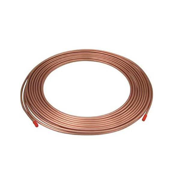 Everbilt 3/8 in. x 50 ft. Soft Copper Refrigeration Coil Tubing D 06050PS - The Home Depot