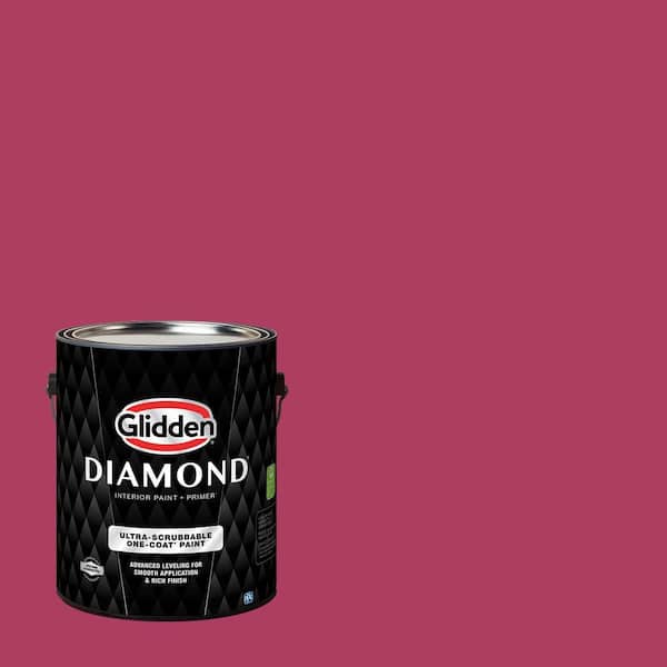 Glidden Diamond 1 gal. PPG1183-7 Heart's Desire Ultra-Flat Interior ...