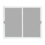 Unique Home Designs 72 in. x 80 in. White Sliding Ultimate Security ...