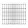FORGERIGHT 5 ft. H x 6 ft. W Deco Grid Black Steel Fence Panel 868004 ...