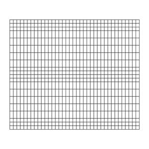 FORGERIGHT 6 ft. H x 6 ft. W Deco Grid Black Steel Fence Panel (5-Pack ...